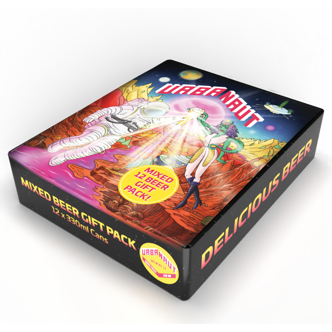 12 MIXED BEERS GIFT PACK – Urbanaut Brewing Co.