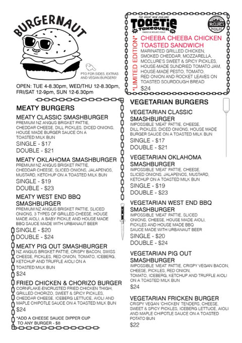 Urbanaut Brewing Co. | BURGERNAUT by Urbanaut Brewing Co.